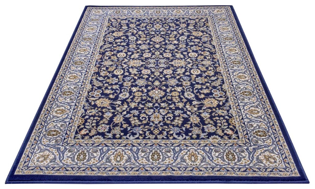 Perzisch tapijt - Aljars marineblauw | Tapeso