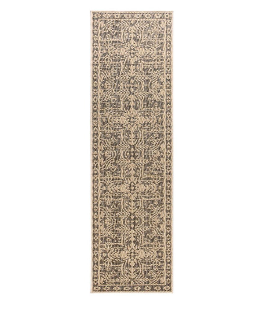 Balkonkleed Sunny Oriental - beige/zwart | Tapeso